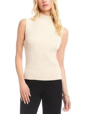 Karen Kane Turtleneck Sweater Ecru