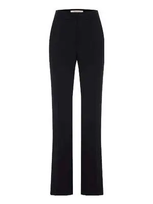 THEO THE LABEL Daphne High-waist Straight Leg Pants - Black