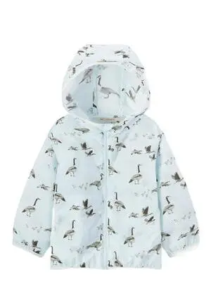 MILKBARN Sun Shield Hooded Windbreaker Jacket - Goose