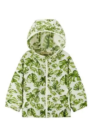 MILKBARN Sun Shield Hooded Windbreaker Jacket - Island Leaf