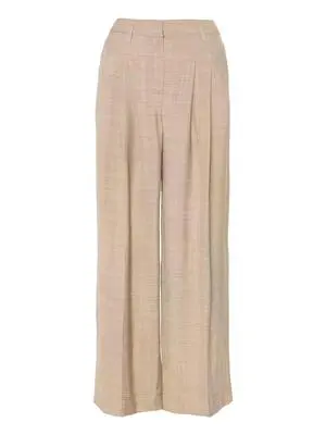HERSKIND Lotus Wide-leg Trousers - Neutrals