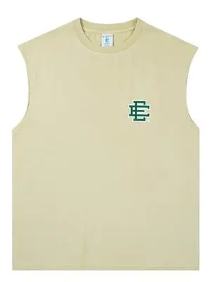 ERIC EMANUEL Ee Basic Cutoff Tank - Washed Lint/green