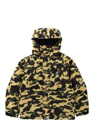 BAPE 1st Camo Snowboard Down Jacket - Yellow