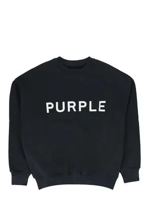 PURPLE BRAND HWT Fleece Crewneck