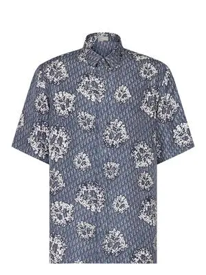 Dior X Denim Tears Short-sleeve Shirt - Blue