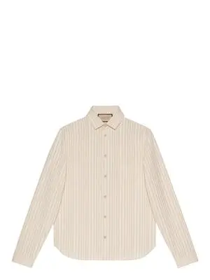 Gucci Striped Shirt - White