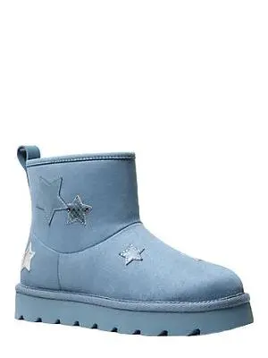 Michael Kors Embellished Winnie Boots Blue