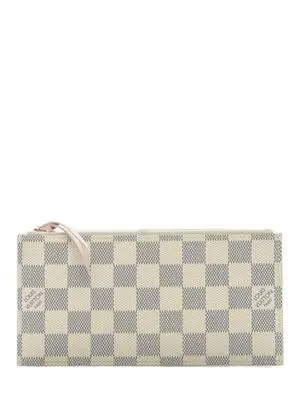 LOUIS VUITTON Pochette Felicie Zippered Insert Damier Azur - Multicolor
