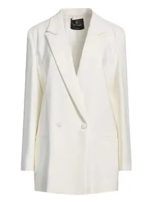 CRISTINAEFFE Crepe Double-Breasted Blazer