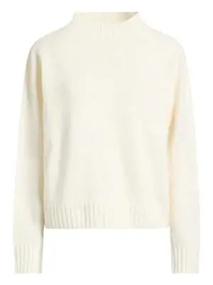 Fabiana Filippi Sweater In Virgin Wool, Silk, And Cashmere - White