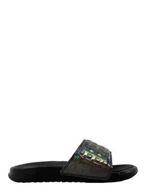 Nike Benassi Jdi Ultra Premium Slides - Black/silver