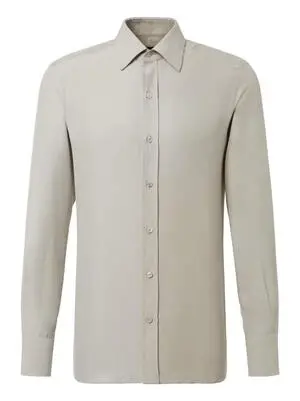 TOM FORD Cotton Shirt - Grey