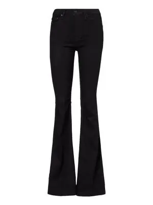 Ag Tropea High-rise Flare Jeans - Black