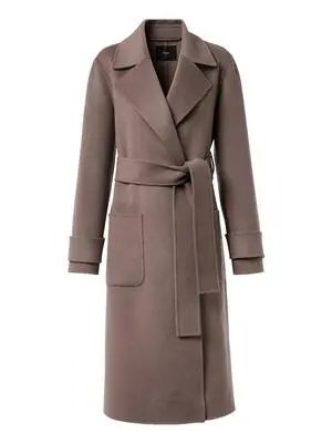 JOSEPH Arline Wool And Cashmere Coat - Brown
