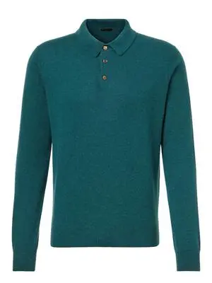 Rubinacci Cashmere Polo Sweater - Green