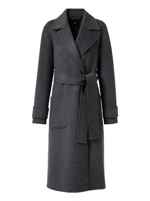 JOSEPH Arline Wool And Cashmere Coat - Grey