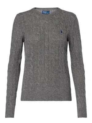 Polo Ralph Lauren Cable-knit Wool & Cashmere Sweater - Grey