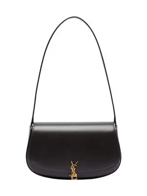 Saint Laurent Voltaire Mini Leather Shoulder Bag - Black