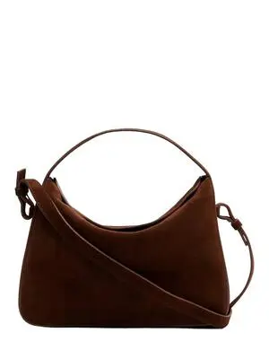 AESTHER EKME Suede Shoulder Bag - Brown