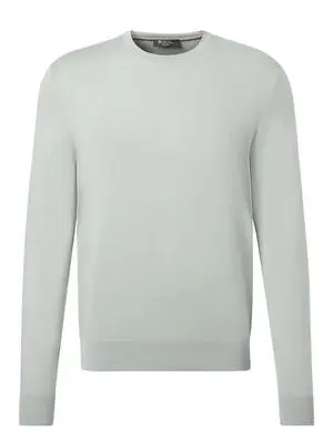 LORO PIANA Cotton Crewneck Sweater