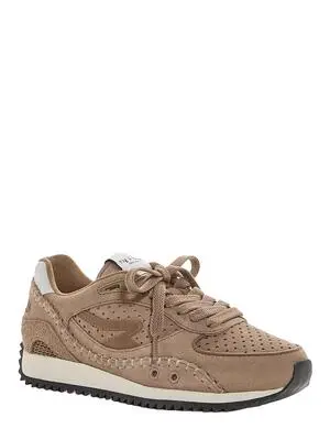 Rag & Bone Drift Running Sneakers Taupe Suede