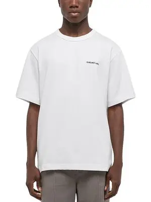 Helmut Lang Plastic Tee White
