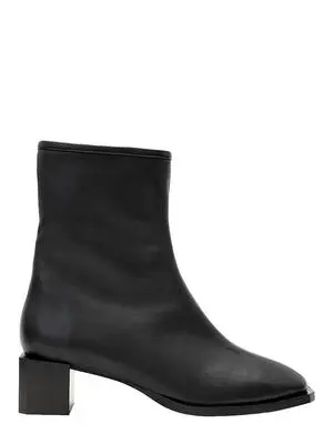 ALLSAINTS Avril Leather Boots - Black
