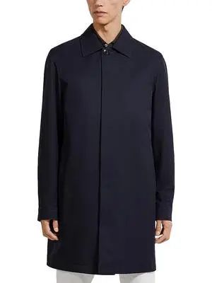 Zegna Motorin 300cc Raincoat - Navy Blue