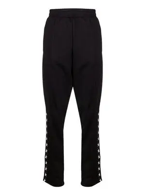 Golden Goose Technical Jersey Joggers With Stars - Black