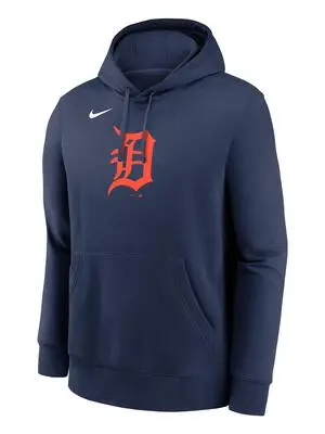 Nike Detroit Tigers Mlb Pullover Hoodie - Blue