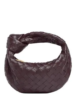 Bottega Veneta Bottega Veneta Mini Jodie Top-Handle Bag Dark Barolo