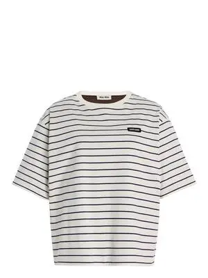 MIU MIU Cotton Jersey T-Shirt