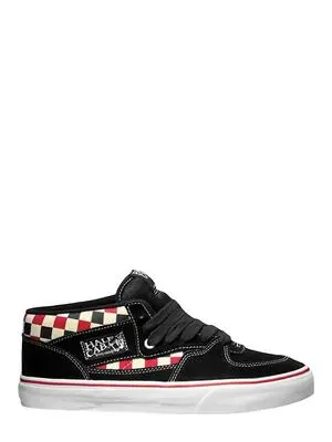 VANS Half Cab Multi Checker Sneakers - Black