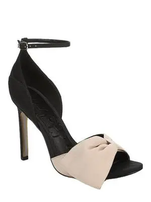Sam Edelman Ida Ankle Strap Sandal - Black/honey Sand