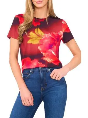 TED BAKER LONDON Printed Jersey Top