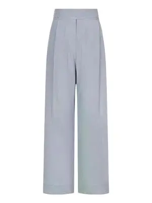 STUDIO TOMBOY Eyelet-belt Trousers - Blue