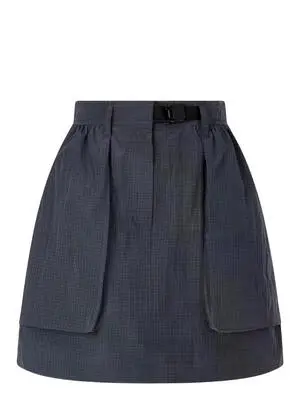 STUDIO TOMBOY Belted A-Line Skirt With Pockets