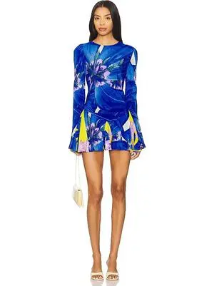 MUMA WORLD On Hold Phoenix Mini Dress - Garden