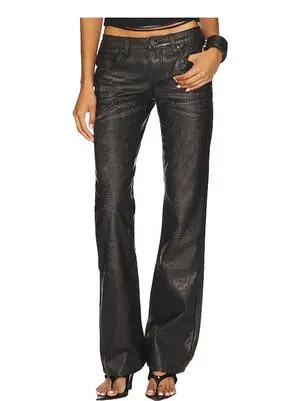 JADED LONDON Pu Cooper Jean - Black