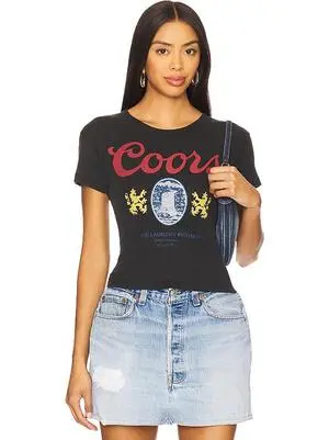 THE LAUNDRY ROOM Coors Original Baby Tee - Black Snow