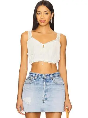 Free People Staying Local Blouson Cami - Ivory