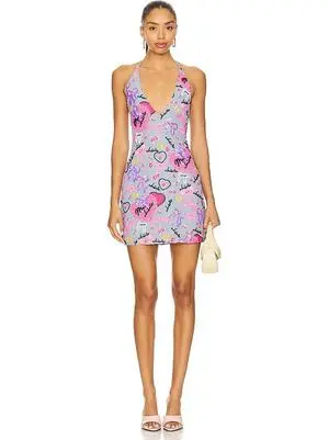 MAJORELLE MAJORELLE Corazon Mini Dress
