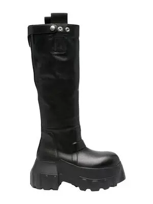 Rick Owens 75mm Bogun Boots - Black