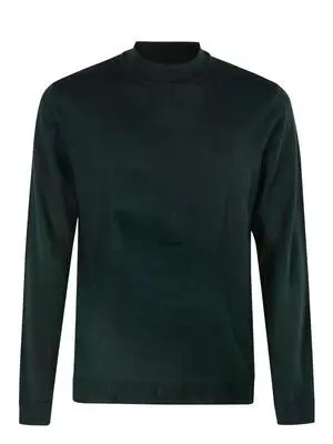 ROBERTO COLLINA High-neck Wool Sweater - Green