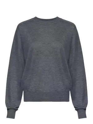 Loulou De Saison Angus Crew-neck Cashmere Sweater - Grey