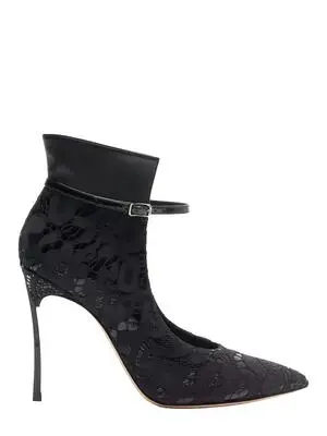 Casadei 100mm Blade Liberty Pumps - Black