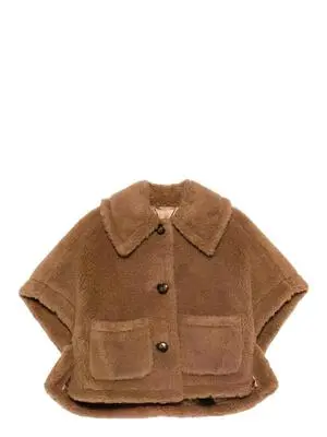 Max Mara Patch-pocket Cape - Brown