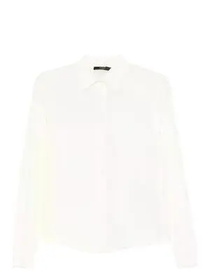 Seventy Long-sleeve Wool Shirt - White