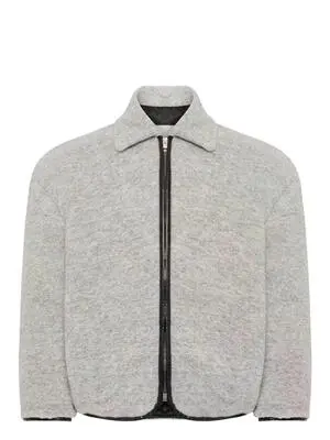 JW Anderson Cotton Collared Jacket - Grey