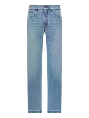 FENDI Five-Pocket Stonewash Jeans